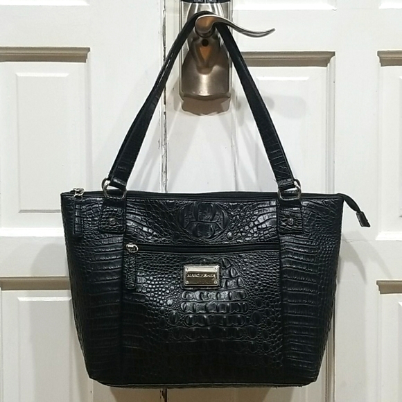 Marc Fisher | Bags | Marc Fisher Black Shopper Tote Purse | Poshmark